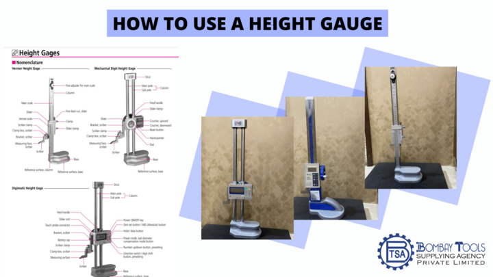 How to use a Height Gauge - Bombay Tools Supplying Agency
